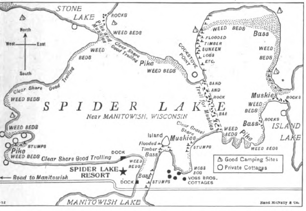 Outers Recreation: The Center of the Manitowish Chain- Spider Lake Bed ...